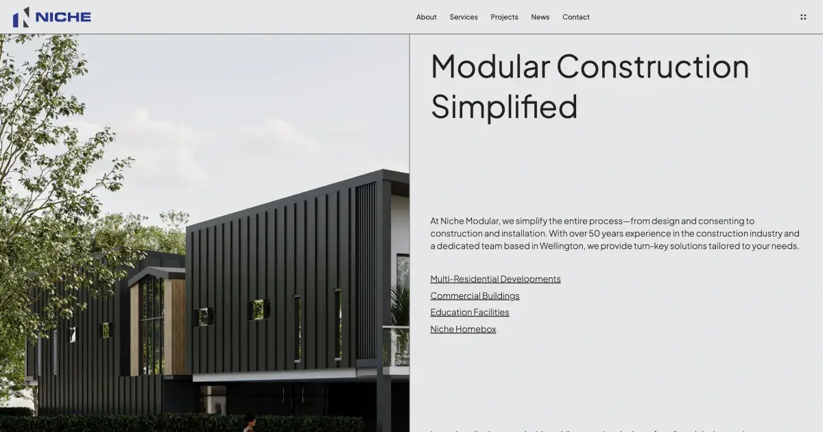 Modular Construction Solutions | Fast, Sustainable, High-Quality Builds by Niche Modular